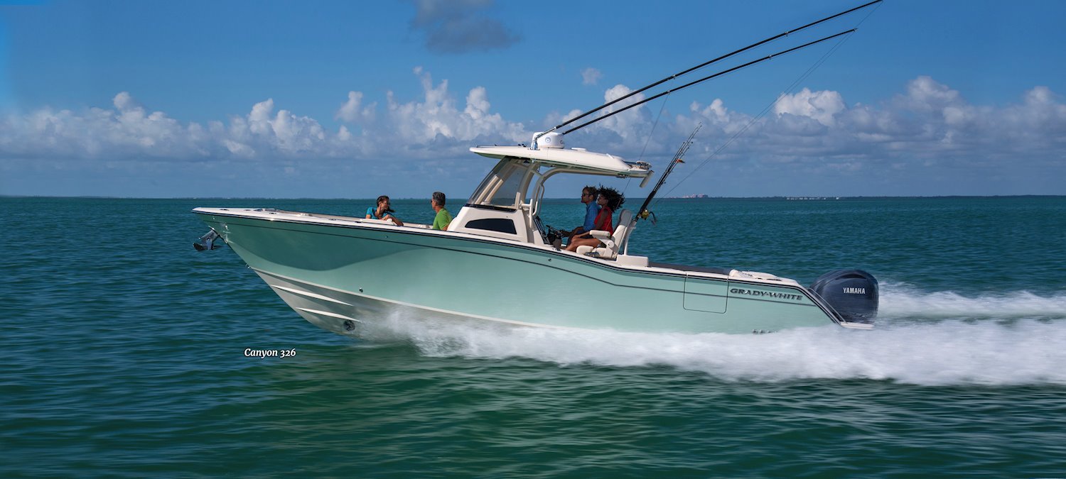 Grady-White | Dual & Center Console Saltwater Fishing Boats