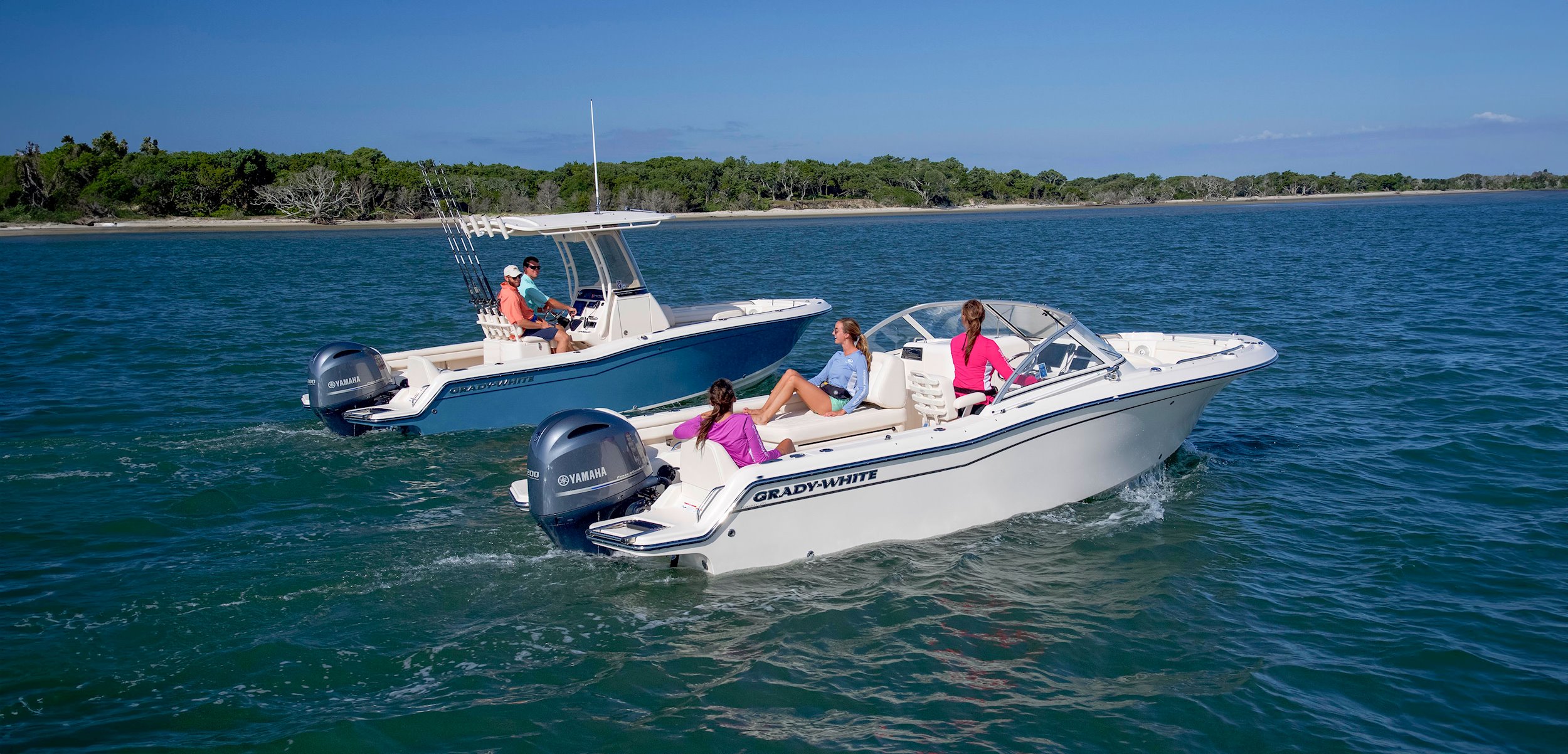 Grady-White | Dual & Center Console Saltwater Fishing Boats